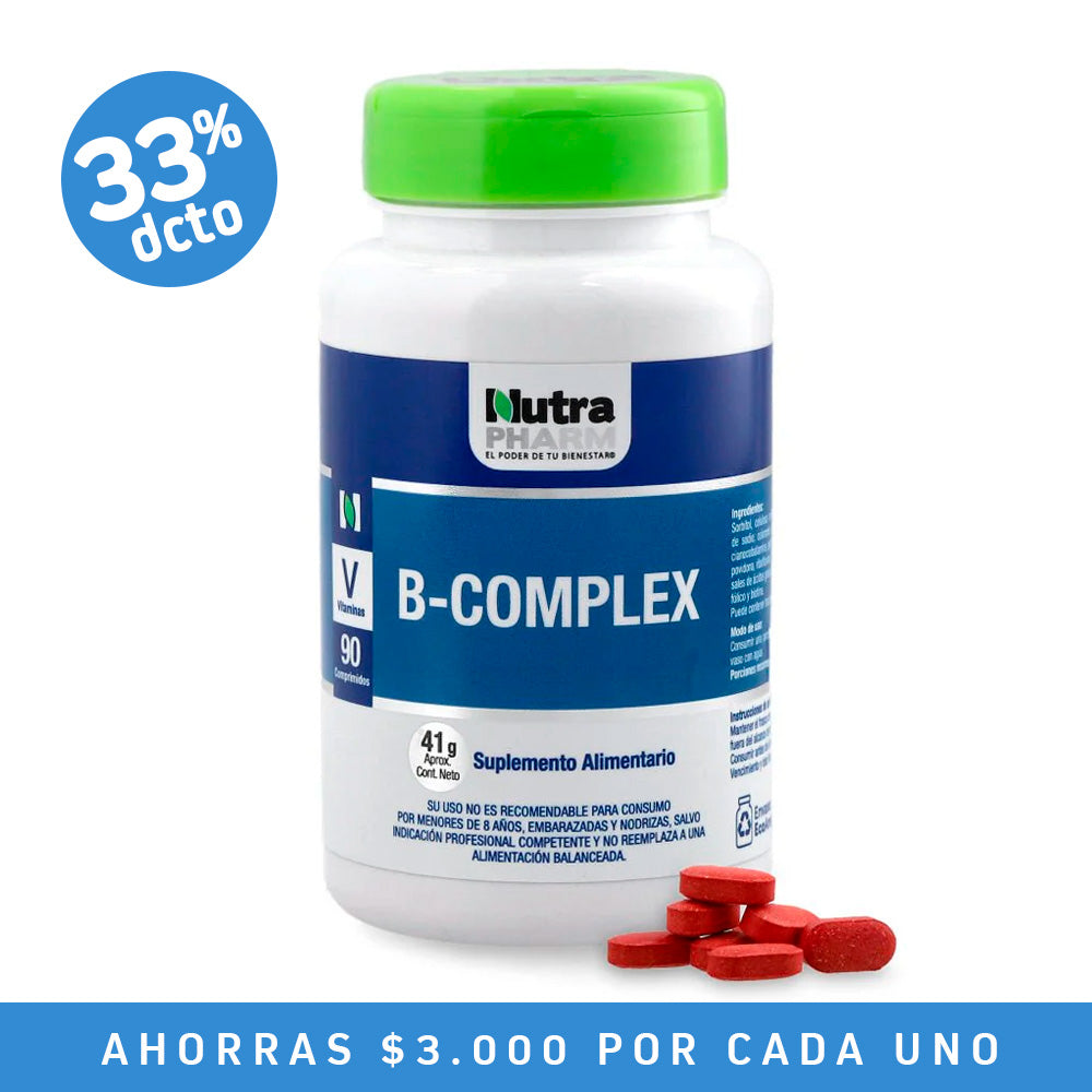 B Complex - Vitaminas del complejo B – Nutrapharm