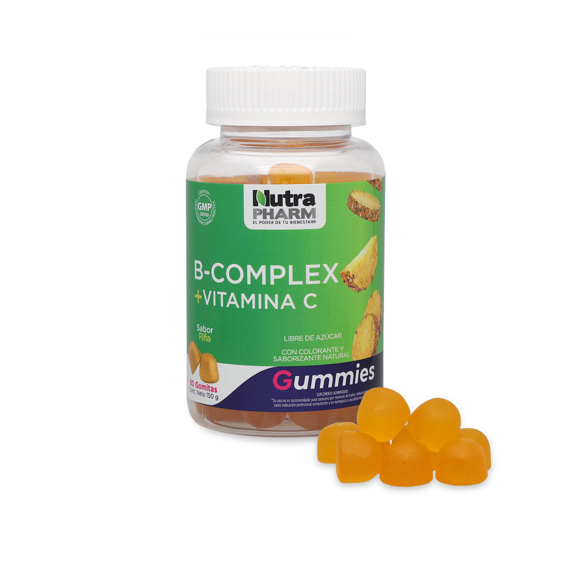 B-Complex X 60 Gummies – Nutrapharm