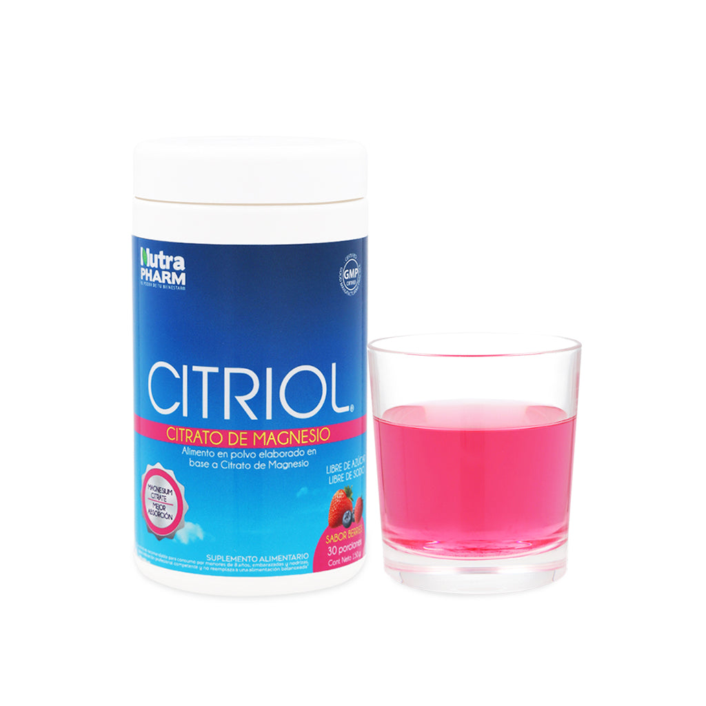 Citriol Citrato de Magnesio - Berries – Nutrapharm
