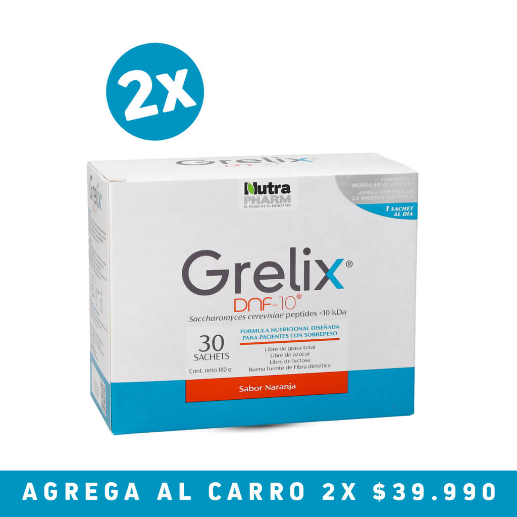 Grelix DNF-10 - Control del apetito – Nutrapharm