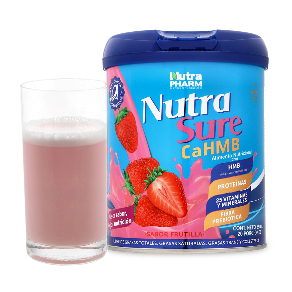Nutrasure CaHMB Sabores - Mantención masa muscular – Nutrapharm