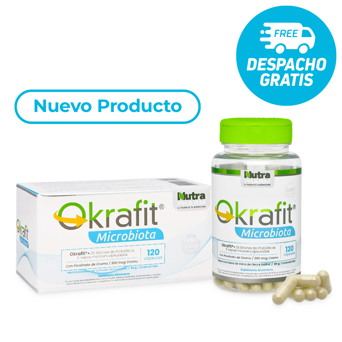 Okrafit Microbiota – Nutrapharm