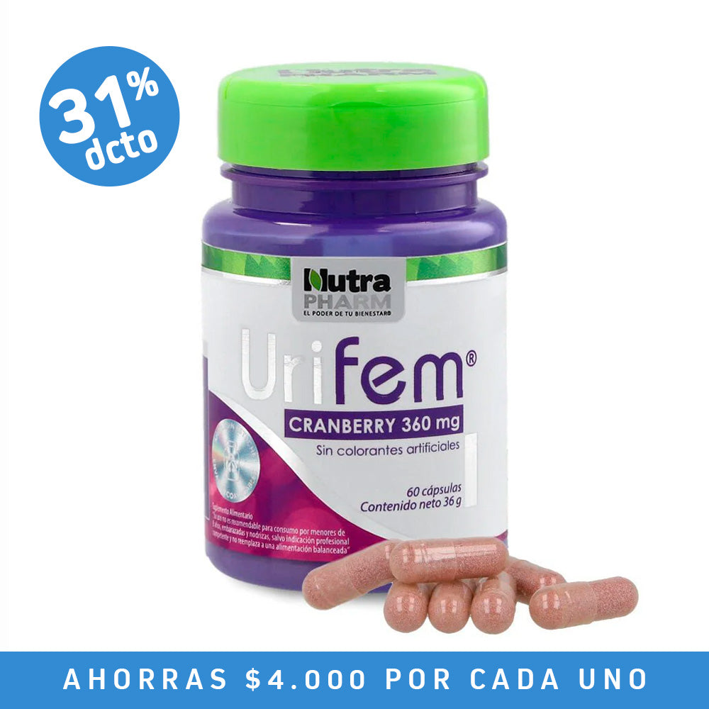 Urifem - Salud Urinaria – Nutrapharm
