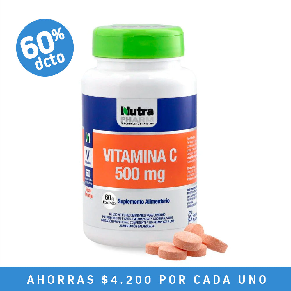Vitamina C - 500 mg. – Nutrapharm