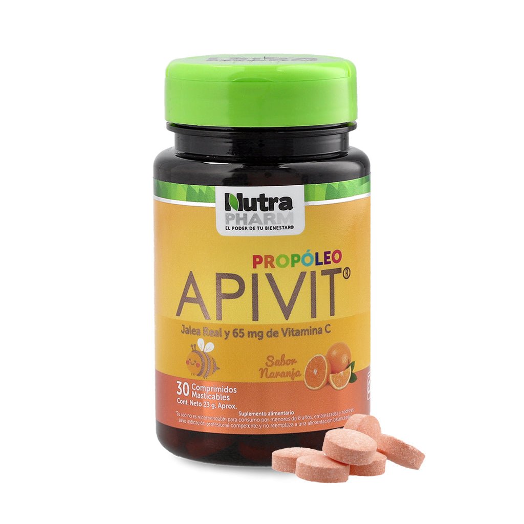 APIVIT NIÑO MASTICABLE - Ayuda a fortalecer las defensas – Nutrapharm
