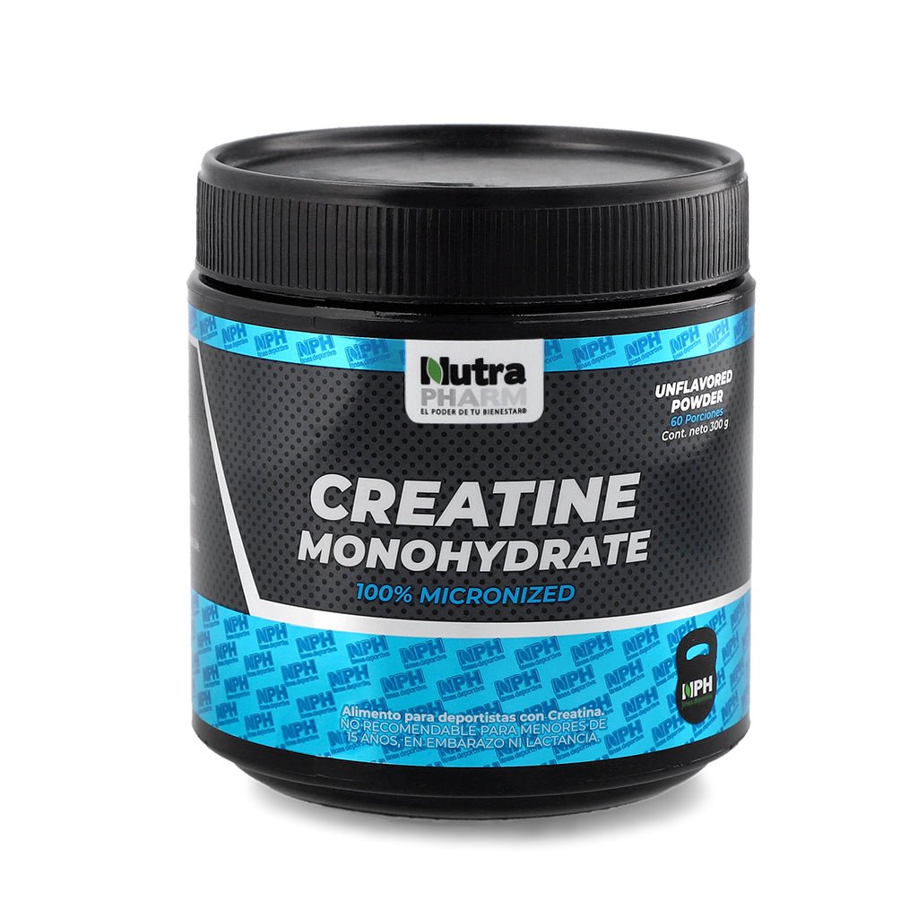 Creatine Monohydrate - 300g. – Nutrapharm