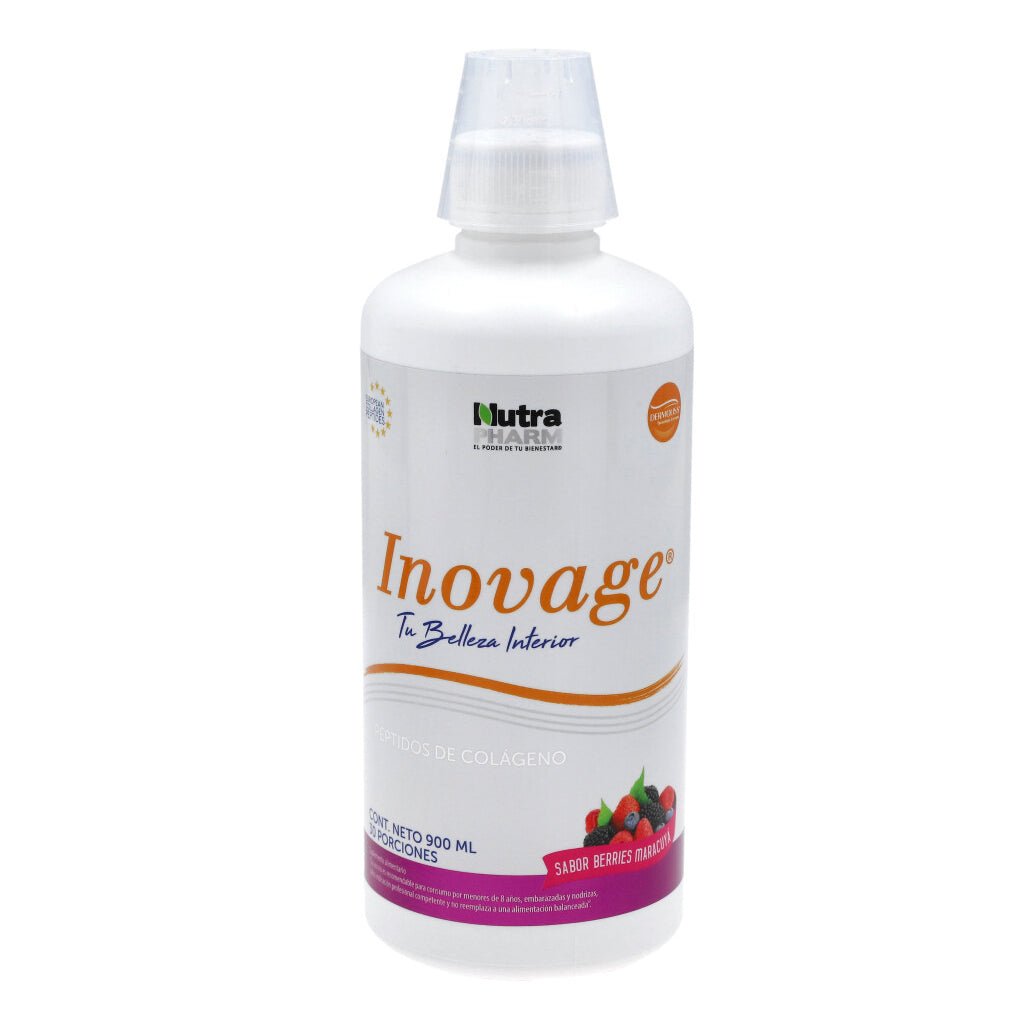 Inovage Multidosis Sabor Berries - Péptidos de colágeno para el rostro ...