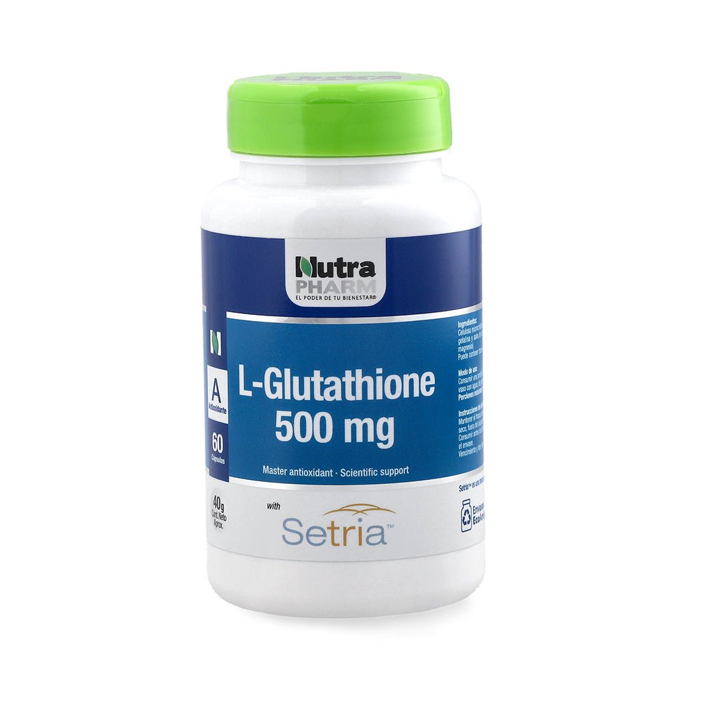 L-Glutathione - 500 mg. – Nutrapharm