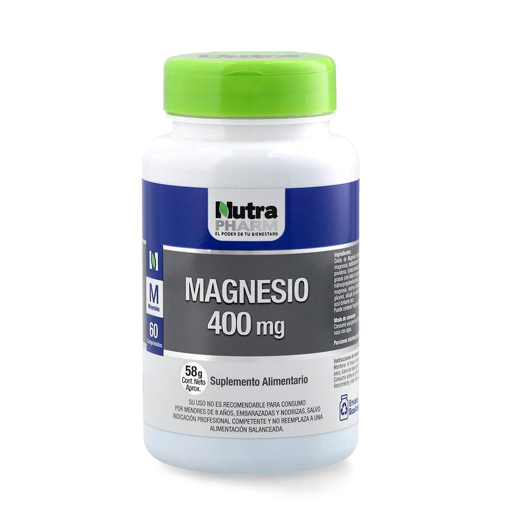 Magnesio - 400 mg. – Nutrapharm