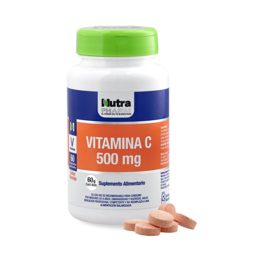 Vitamina C - 500 mg. – Nutrapharm