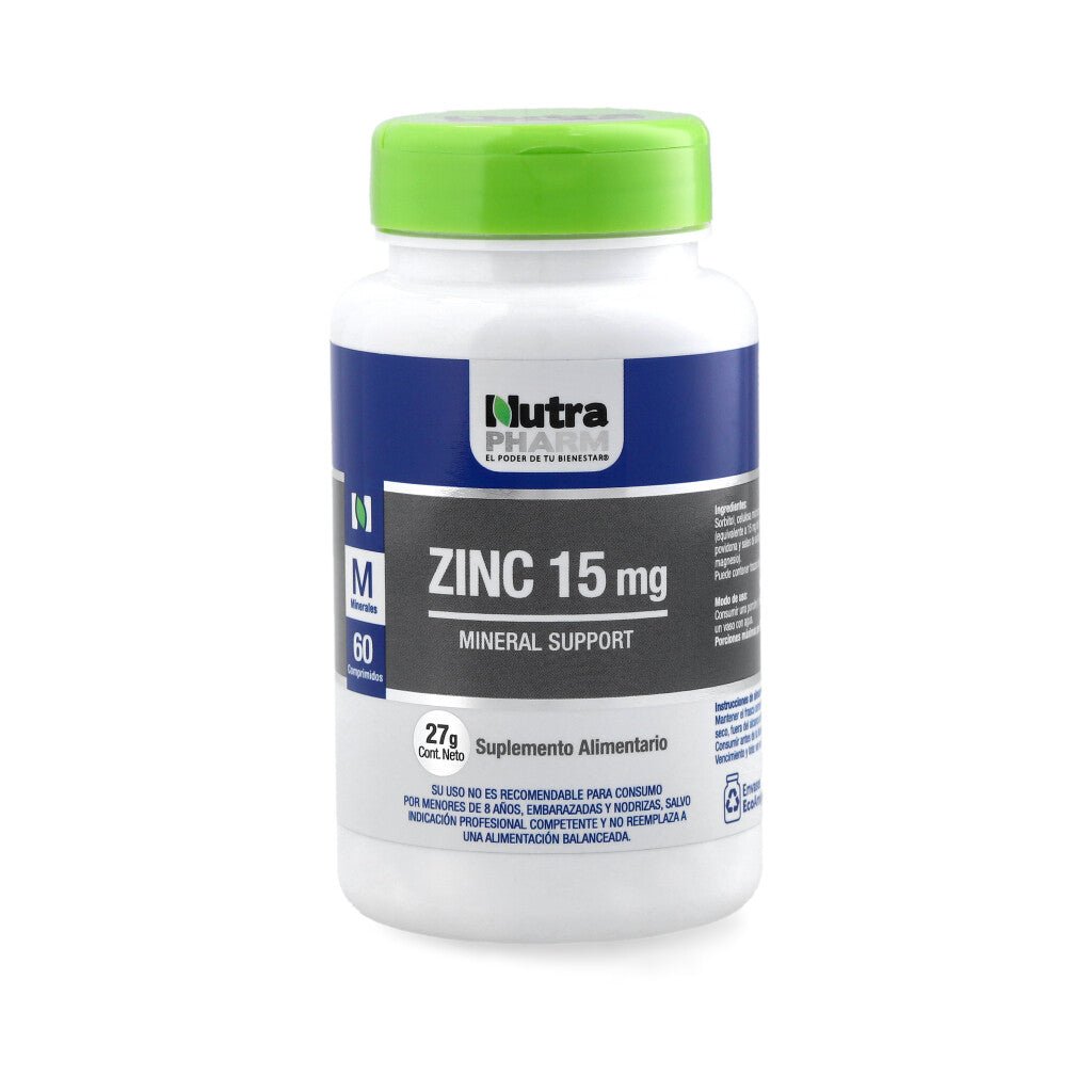 Zinc - 15 mg. – Nutrapharm